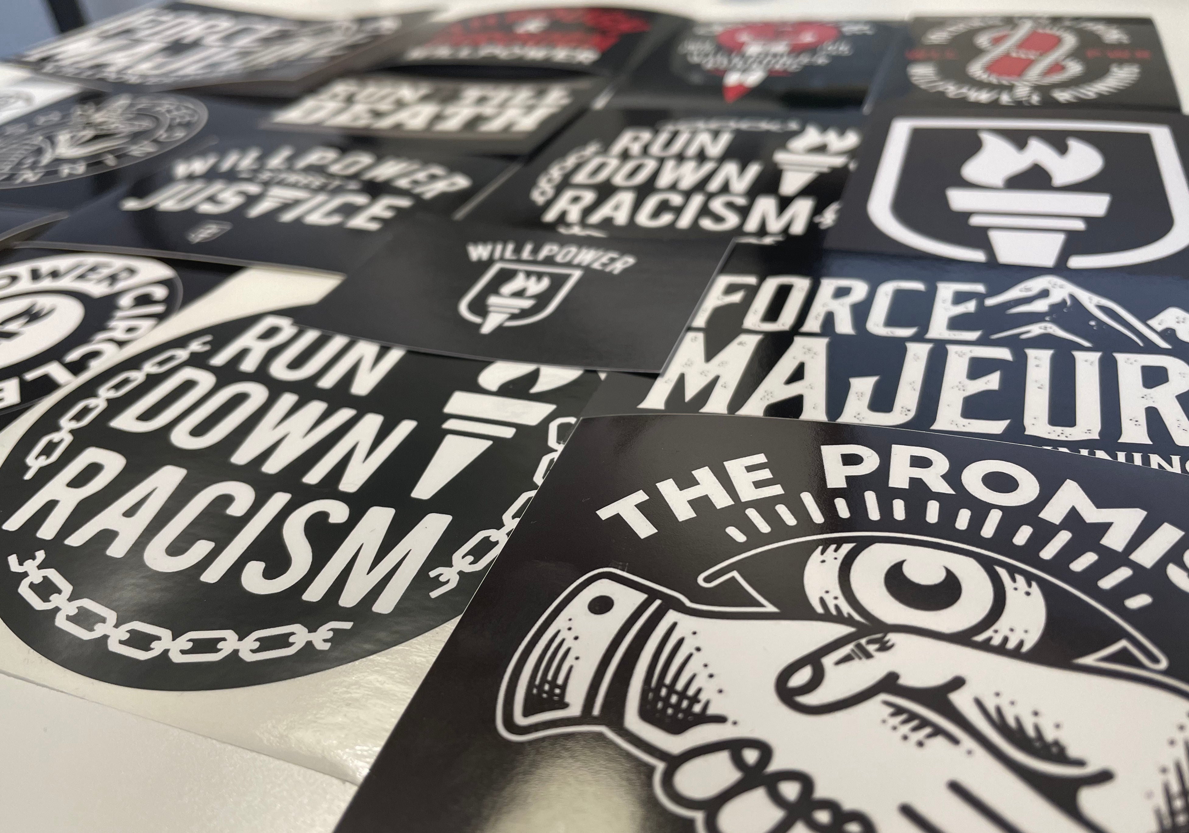 Stickers Anyone? – Willpower Running